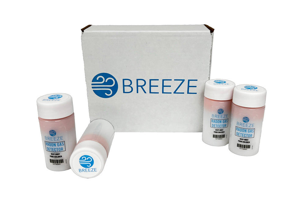 Breeze LS - Dual Radon Testing Canisters - Lab Fees Included
